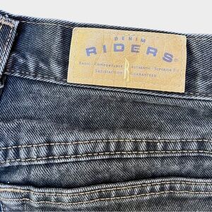 Riders by Lee | Jeans | Vintage Lee Riders Black High Rise Straight ...